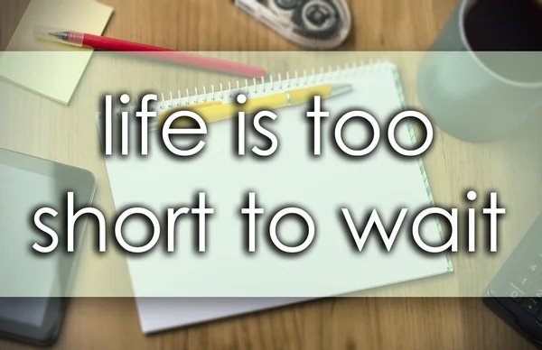 Life is too short Stock Photos, Royalty Free Life is too short Images ...