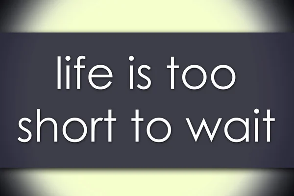 Life is too short Stock Photos, Royalty Free Life is too short Images ...