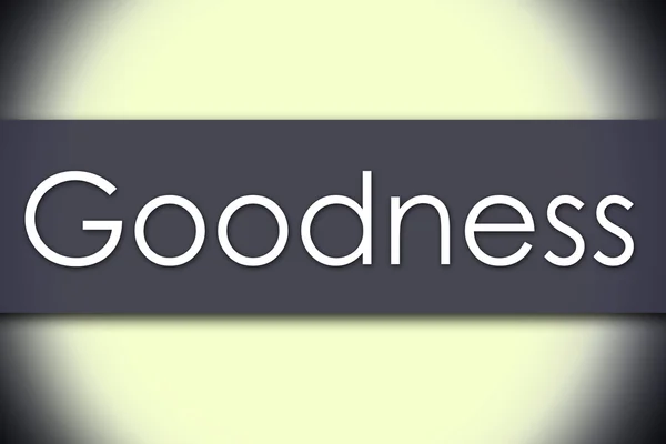 The concept of goodness Stock Photos, Royalty Free The concept of ...
