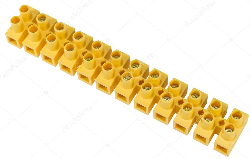 Plate of terminals — Stock Photo © vega_240 #121373566