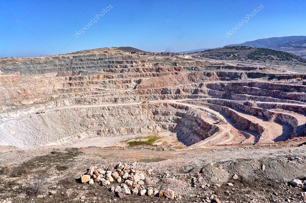 Open pit mine — Stock Photo © vega_240 #84902450