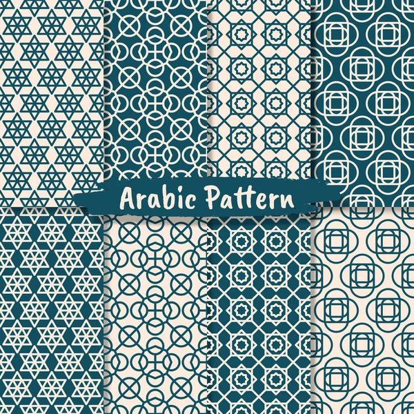 Patrones arabes imágenes de stock de arte vectorial | Depositphotos