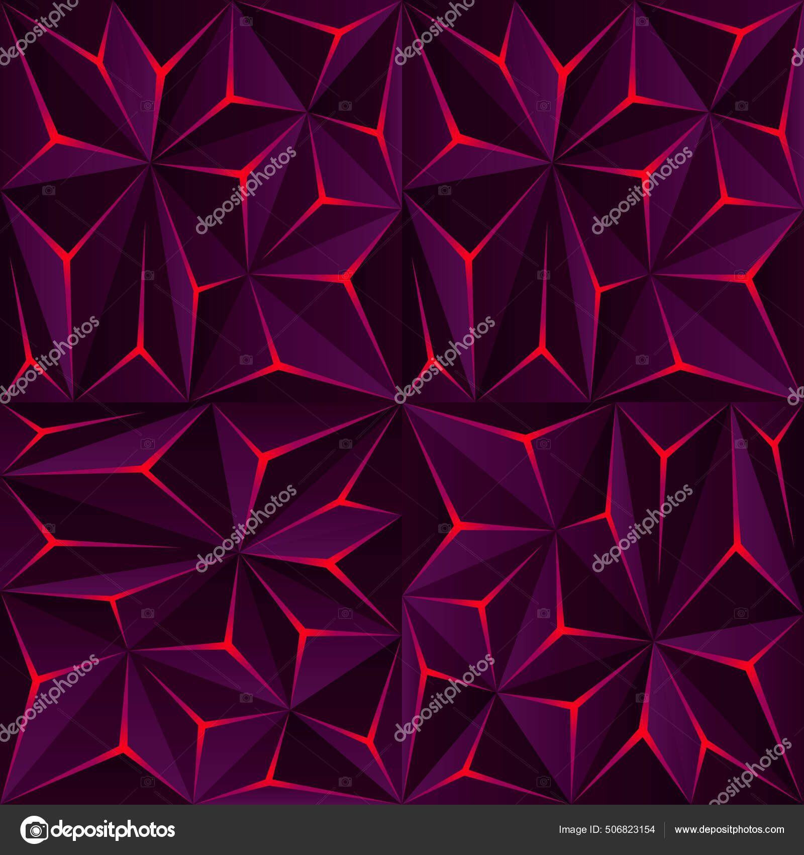 Abstract Dark Polygon Background Light Effect Modern Geometric ...