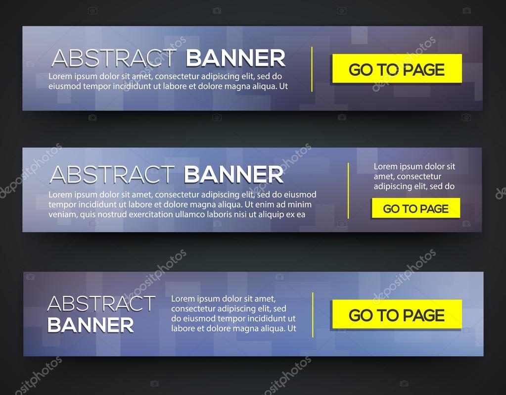 Abstract banner design Stock Vector Image by ©turbodesign #85346450