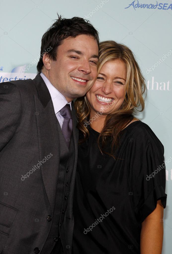 Jimmy Fallon and Nancy Juvonen – Stock Editorial Photo © PopularImages ...