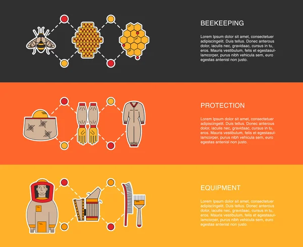 Honeycomb header Vector Art Stock Images | Depositphotos