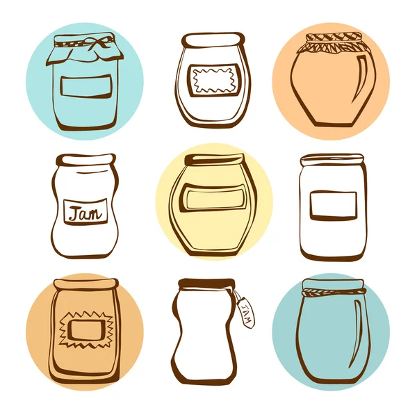 Jelly jar Stock Vectors, Royalty Free Jelly jar Illustrations ...