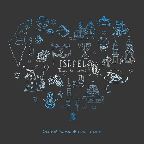 Israel cartoon map Vector Art Stock Images | Depositphotos