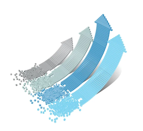 Bended color arrows Stock Vector Image by ©Natasha_Pankina #96660298