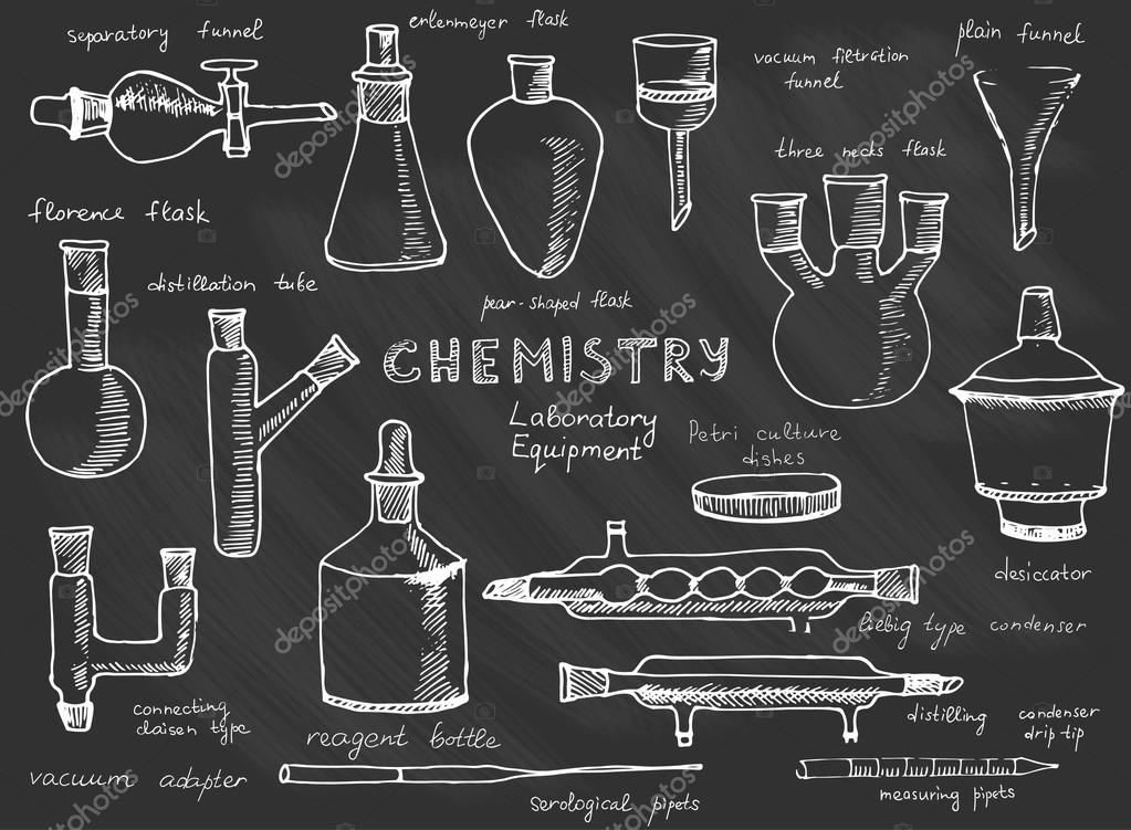 Science chemical equipment Stock Vector by ©Natasha_Pankina 77831124
