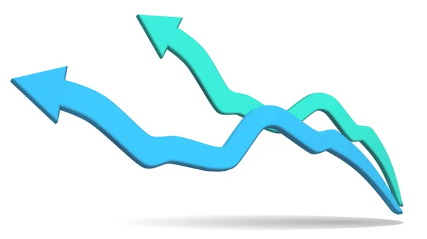 Bended arrow with perspective pointing Stock Vector by ©Natasha_Pankina ...