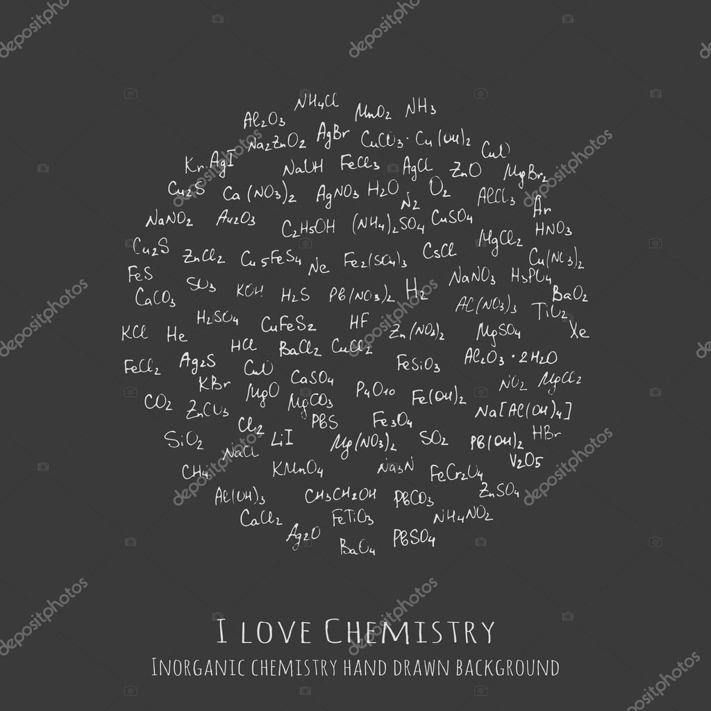 Handwritten chemical formulas Stock Vector Image by ©Natasha_Pankina ...