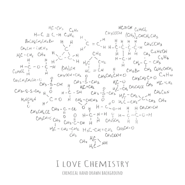 Handwritten chemical formulas — Stock Vector © Natasha_Pankina #96666506