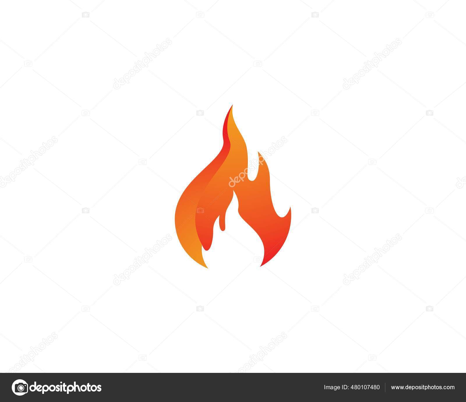 Eld Symbol Vektor Ikon Illustration — Stock Vektor © naseefahnada@gmail ...