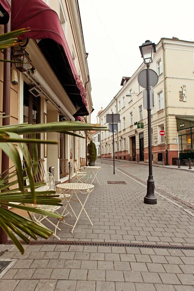 Beautiful architecture in old Vilnius city – Stock Editorial Photo ...