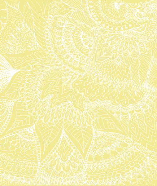 Vector illustration of doodle drawing on the light yellow background ...