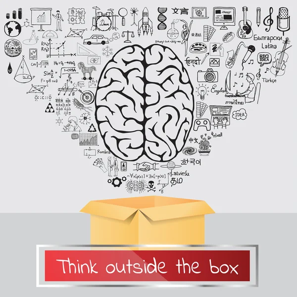Outside the box Vector Art Stock Images | Depositphotos
