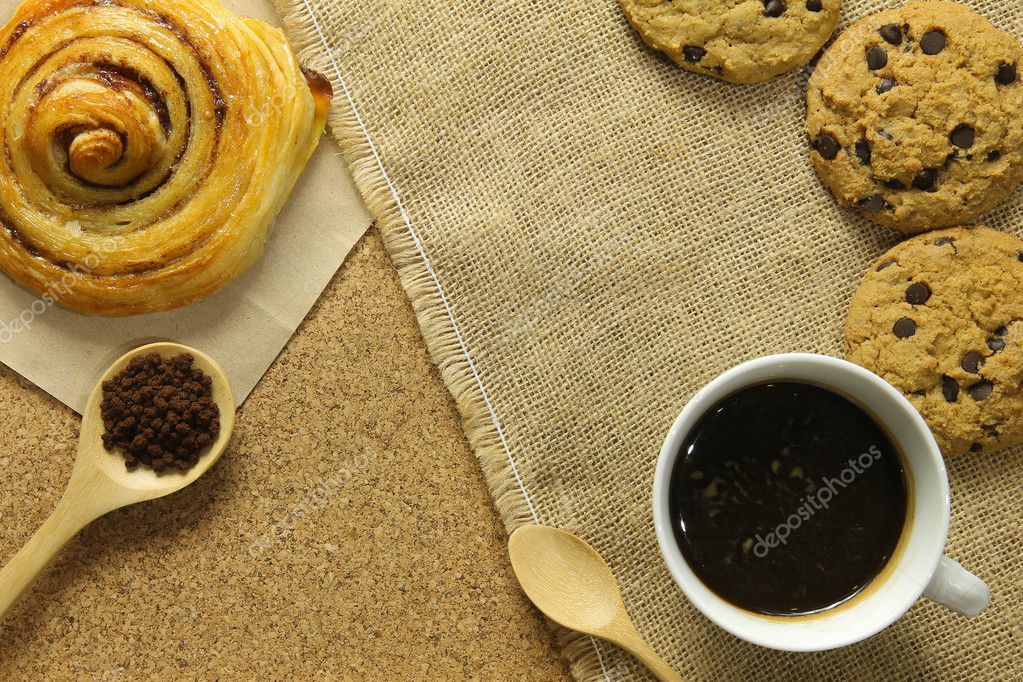 Coffee and Bakery for menu background Stock Photo by ©xsodo1014 85178022