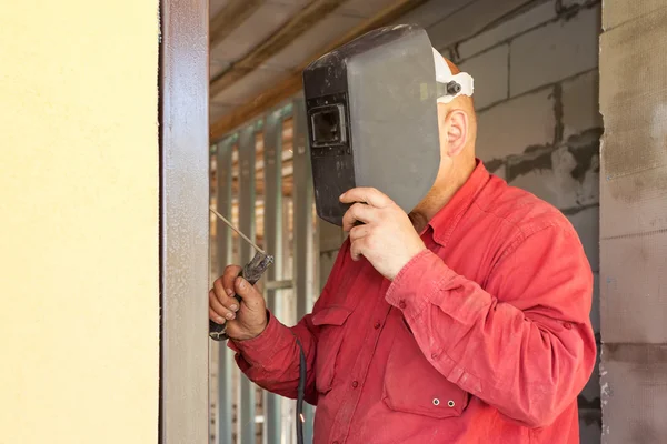 Metal door welding Stock Photos, Royalty Free Metal door welding Images ...