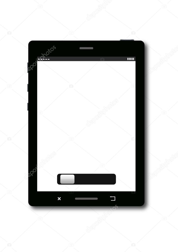 Realistic Digital Tablet Stock Vector by ©boraart 80279328