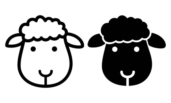 Les brebis imágenes de stock de arte vectorial | Depositphotos