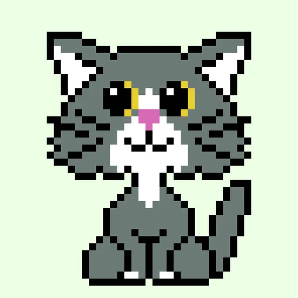 100,000 Kitty pixel art Vector Images | Depositphotos