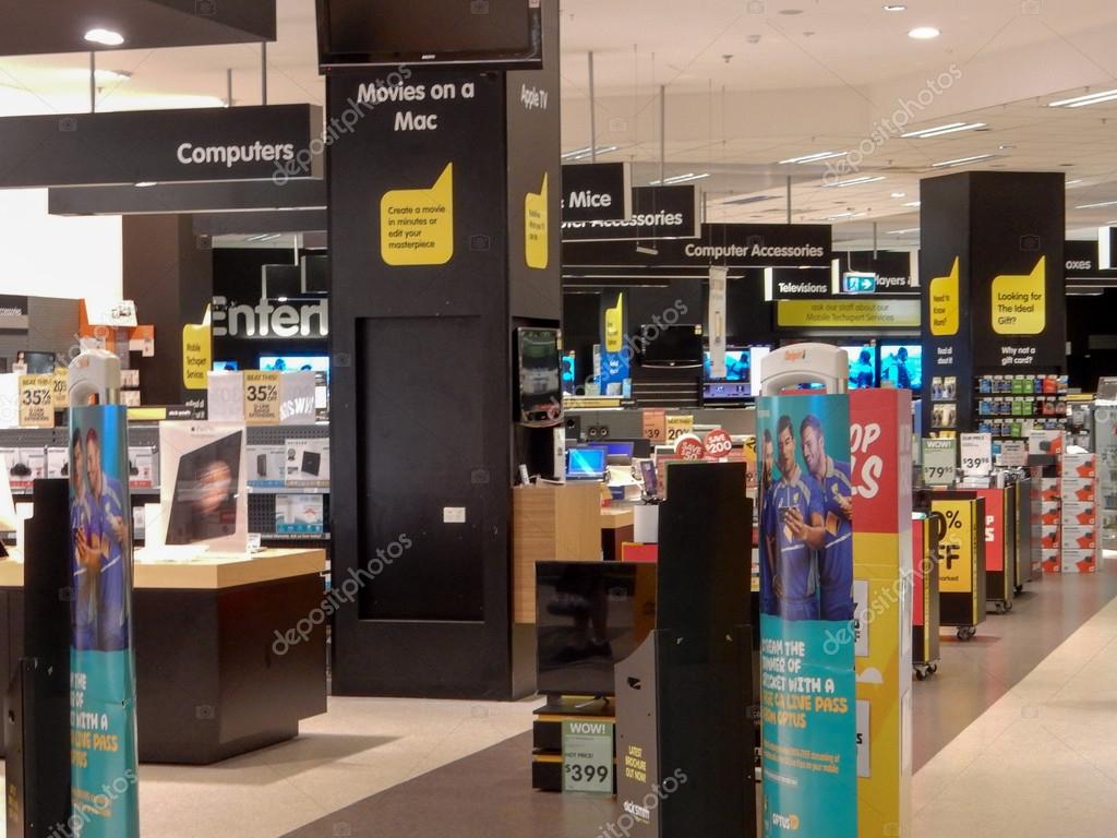 Dick Smith Retail Store Stock Illustration by ©mjmediabox #95960992