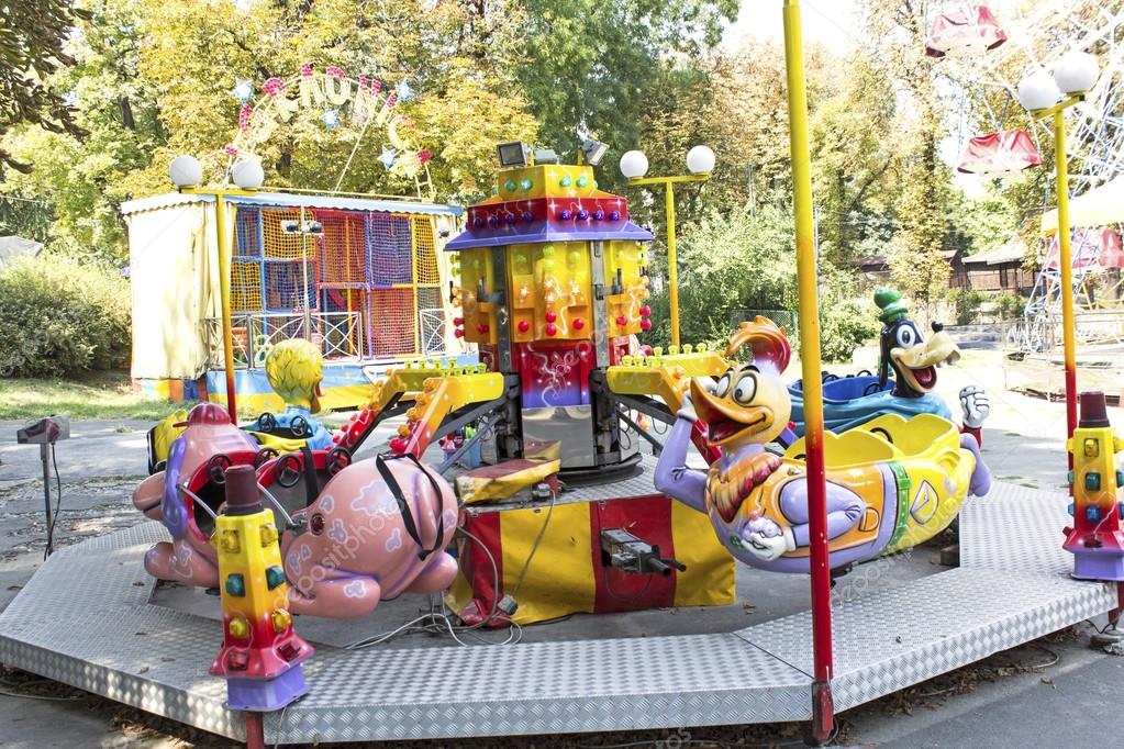 Merry-go-round characters from children's cartoons – Stock Editorial ...