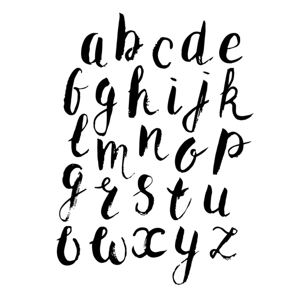 Watercolor alphabet — Stock Vector © Karma15381 #69291345