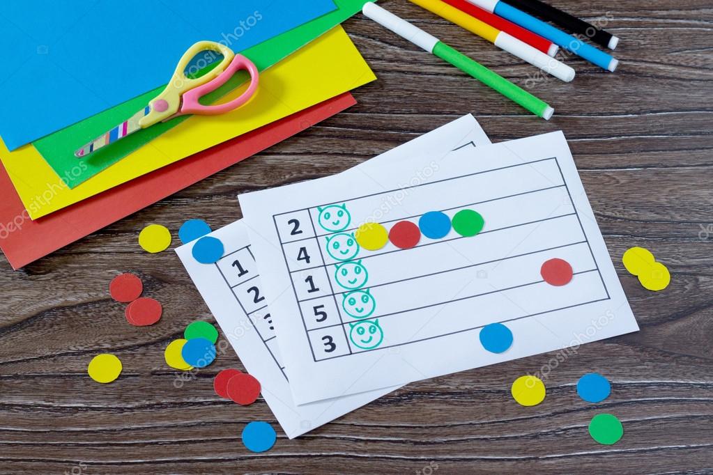 Print version. A collection of flash cards for the numbers with Stock ...