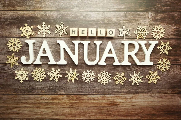 Hello January Facebook Cover