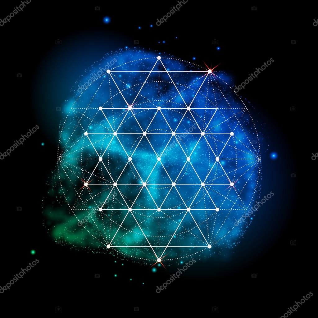 Sacred geometry. Alchemy, religion, philosophy, spirituality, hipster ...