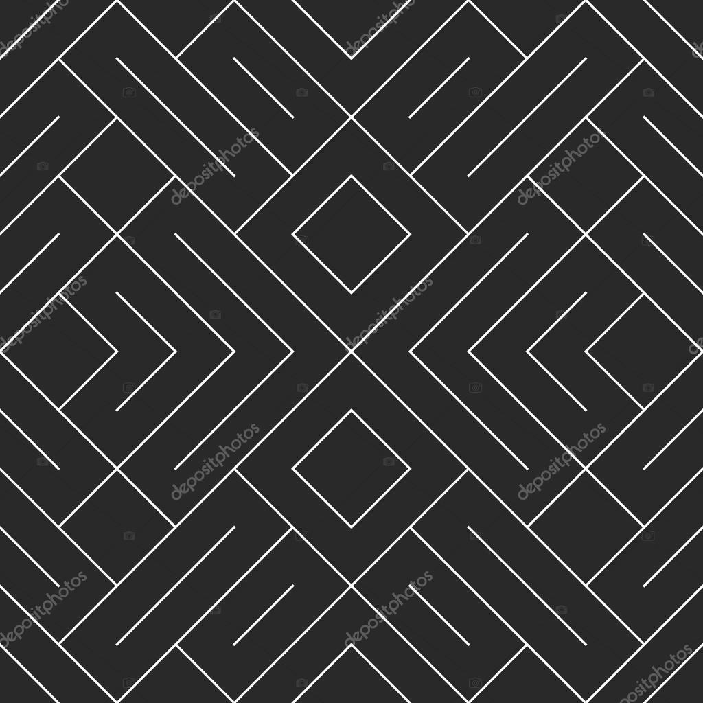 Geometric Straight Line Designs