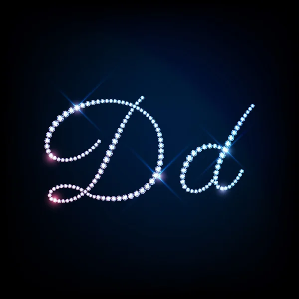 Diamond font Vector Art Stock Images | Depositphotos