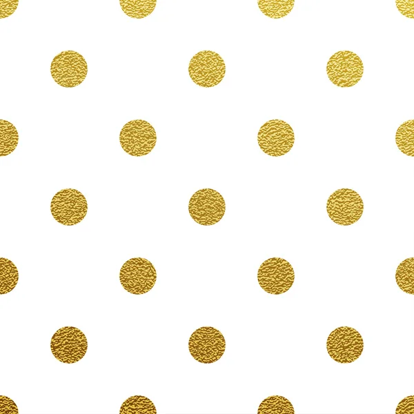 Gold polka dot seamless pattern on black background Stock Vector Image ...
