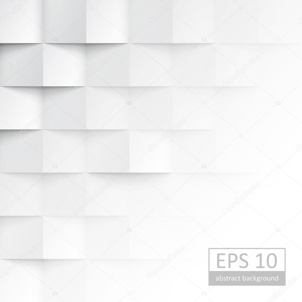 White geometric texture. Vector background Stock Vector Image by ...