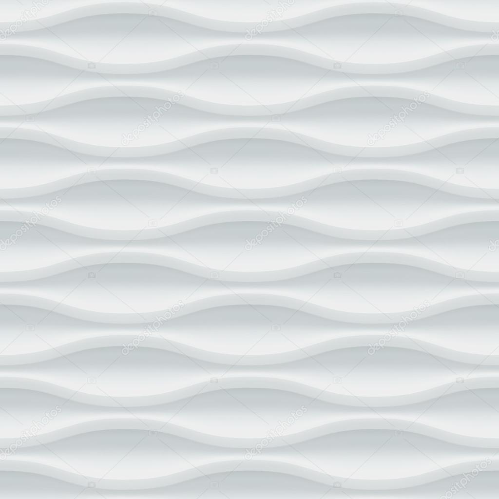 White wavy panel seamless texture background. Stock Vector Image by ...