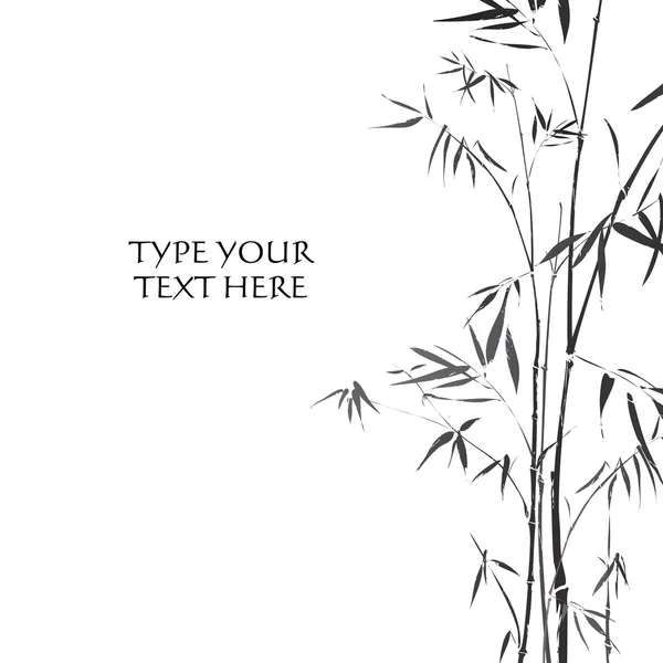 Bamboo tree outline Vector Art Stock Images | Depositphotos