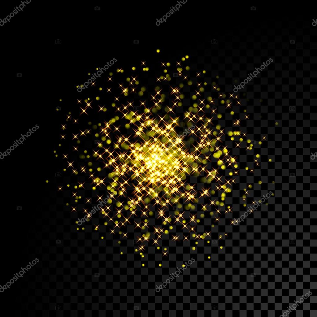Gold sparkle glitter background — Stock Vector © ronedale #89657516