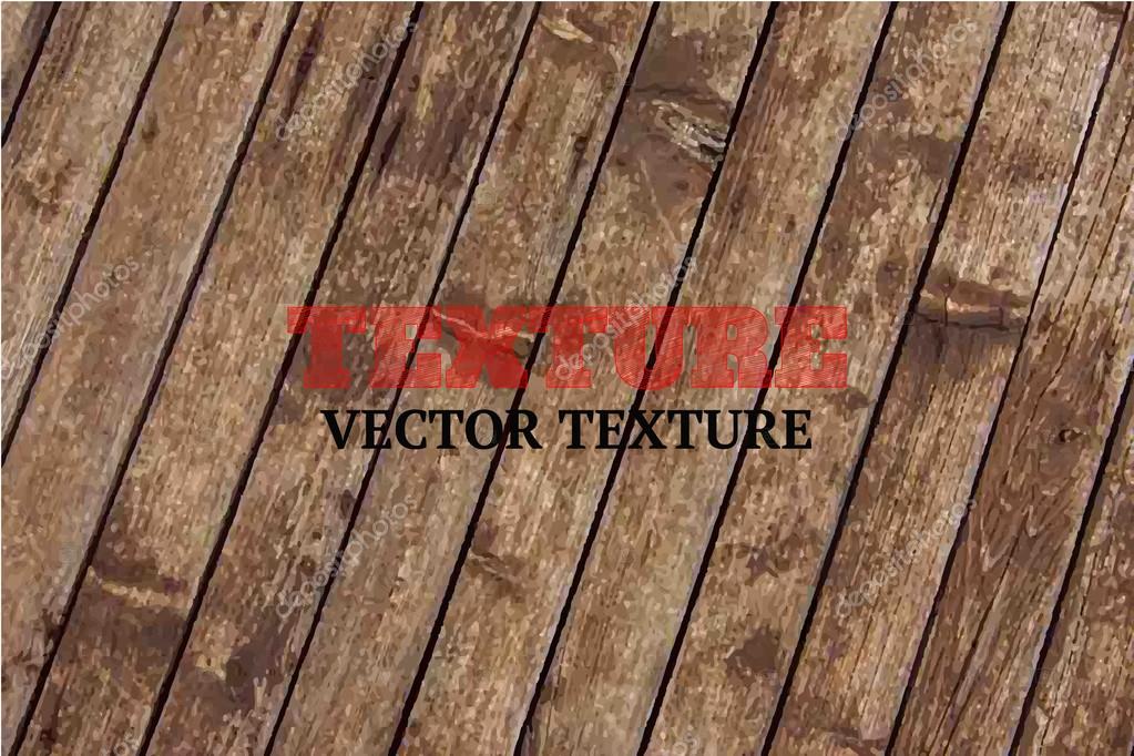 Textura de madera vectorial. paneles antiguos de fondo. Grunge retro ...