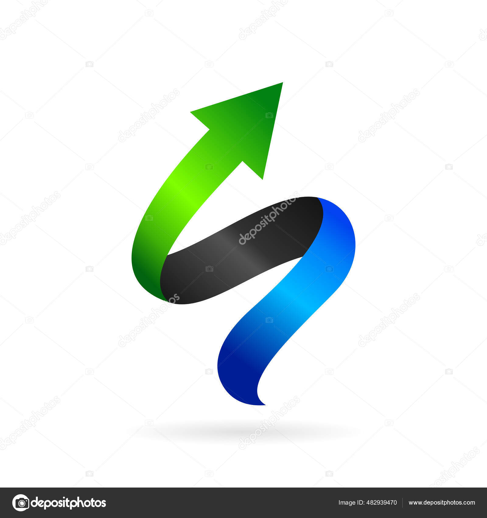 Payment Vector Logo Arrow Symbol Stock Vector Image by ©VMstudio #482939470