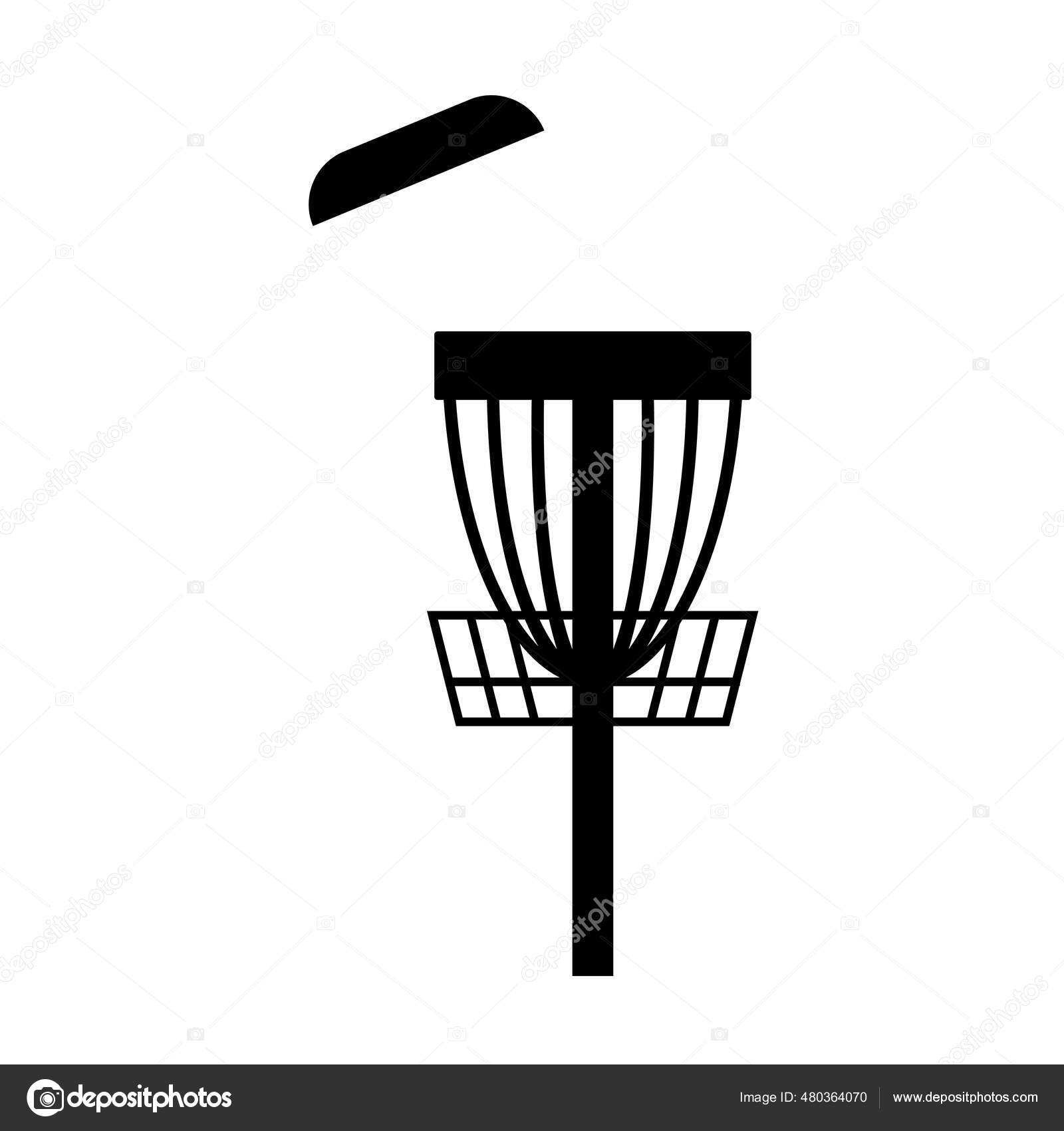 Disc Golf Silhouette