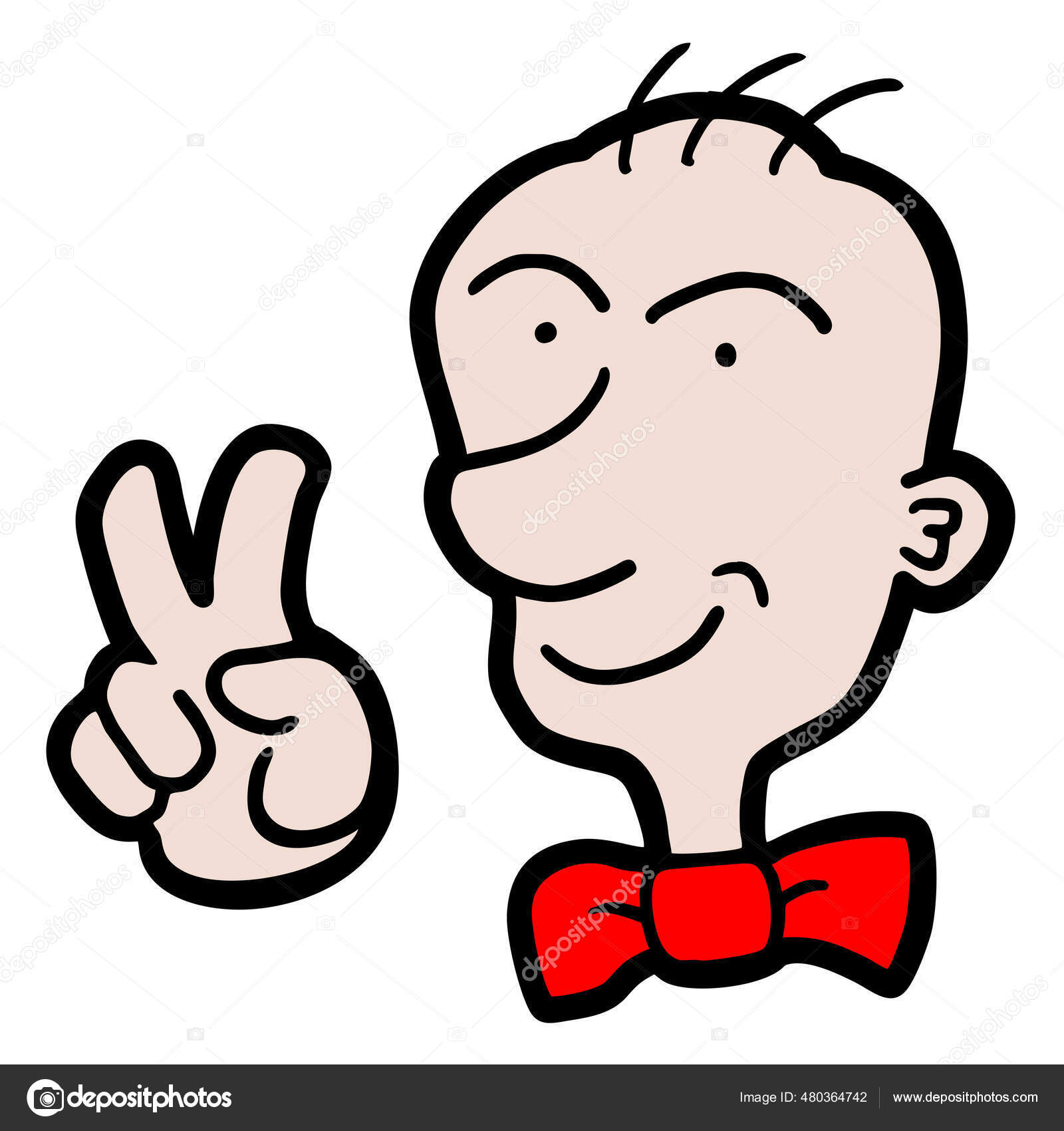 Cartoon Doodle Man Stock Vector by ©RATOCA 480364742