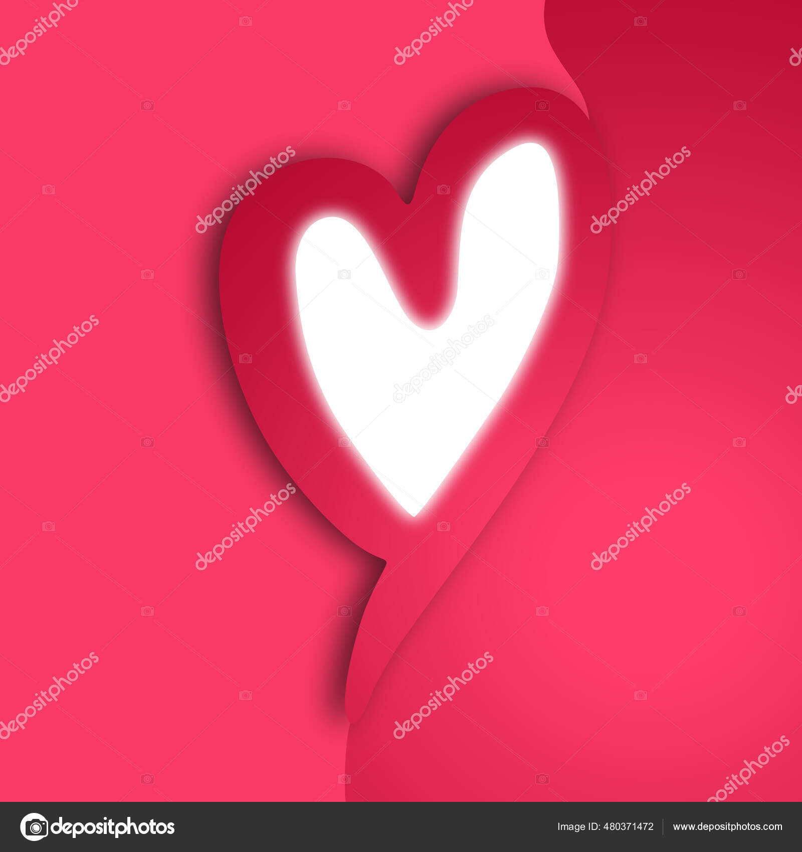 Creative Heart Vector Illustration Stock Vector by ©RATOCA 480371472