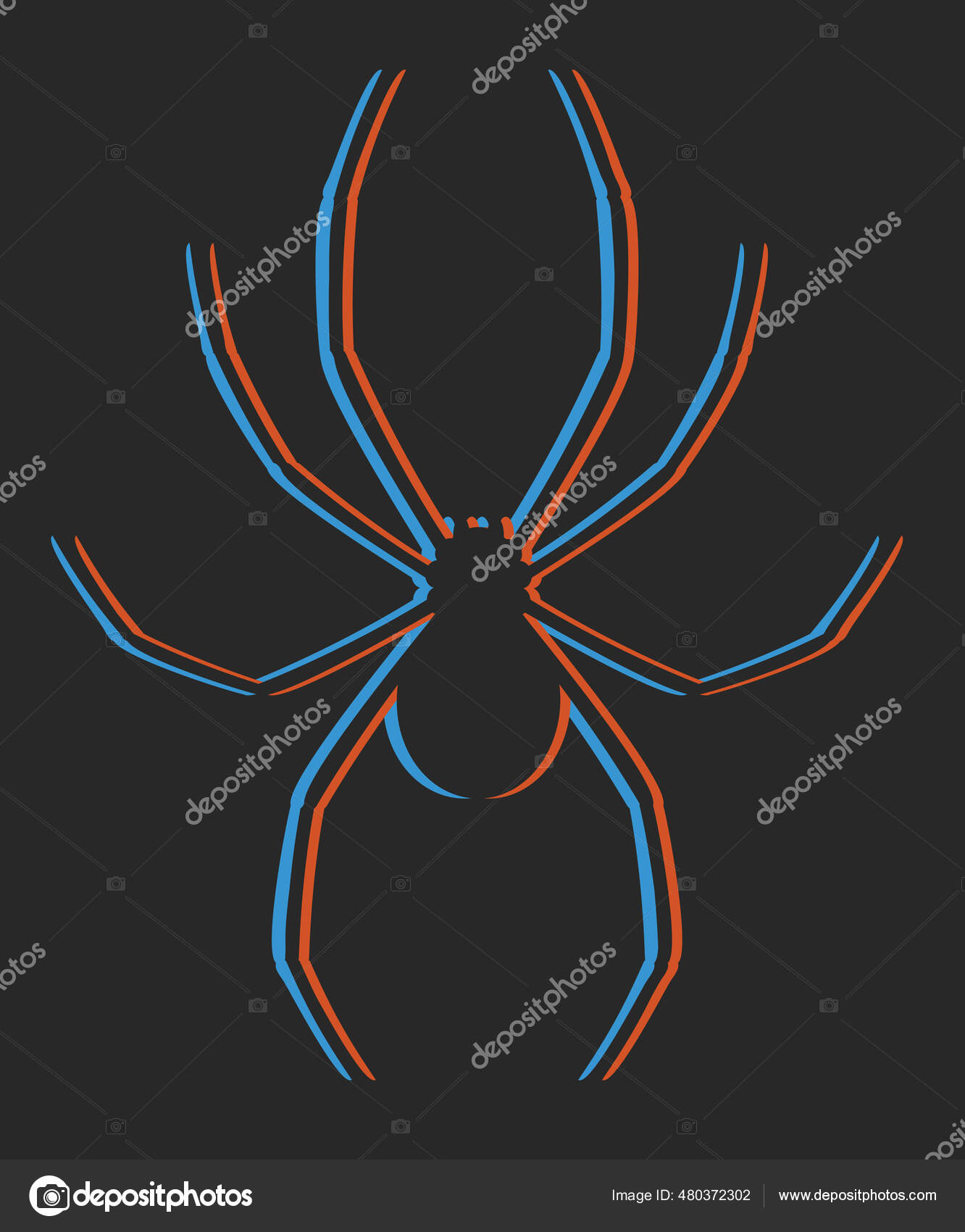Creative Spider Design Vector Illustration Stock Vector by ©RATOCA ...