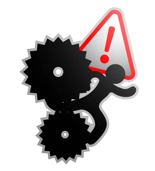 100,000 Gear warning signs Vector Images | Depositphotos