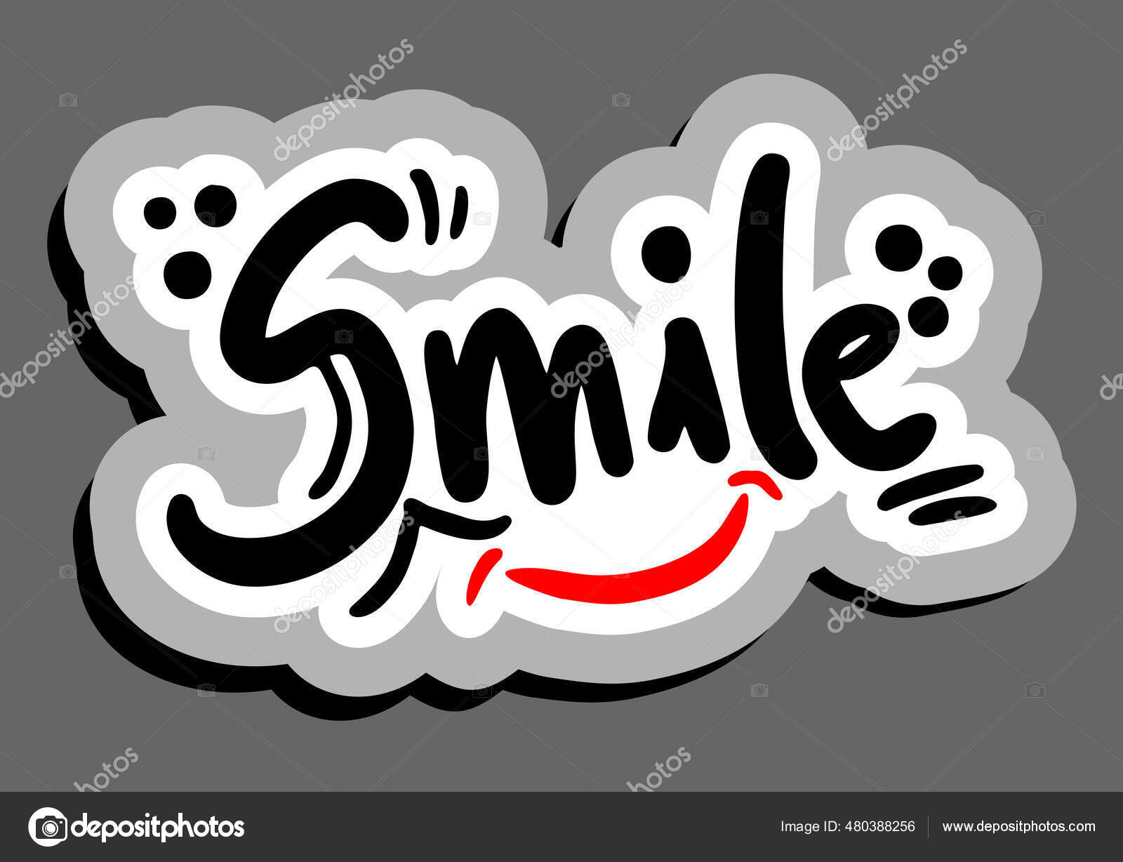 Smile Icon Sign Vector Illustration Stock Vector by ©RATOCA 480388256