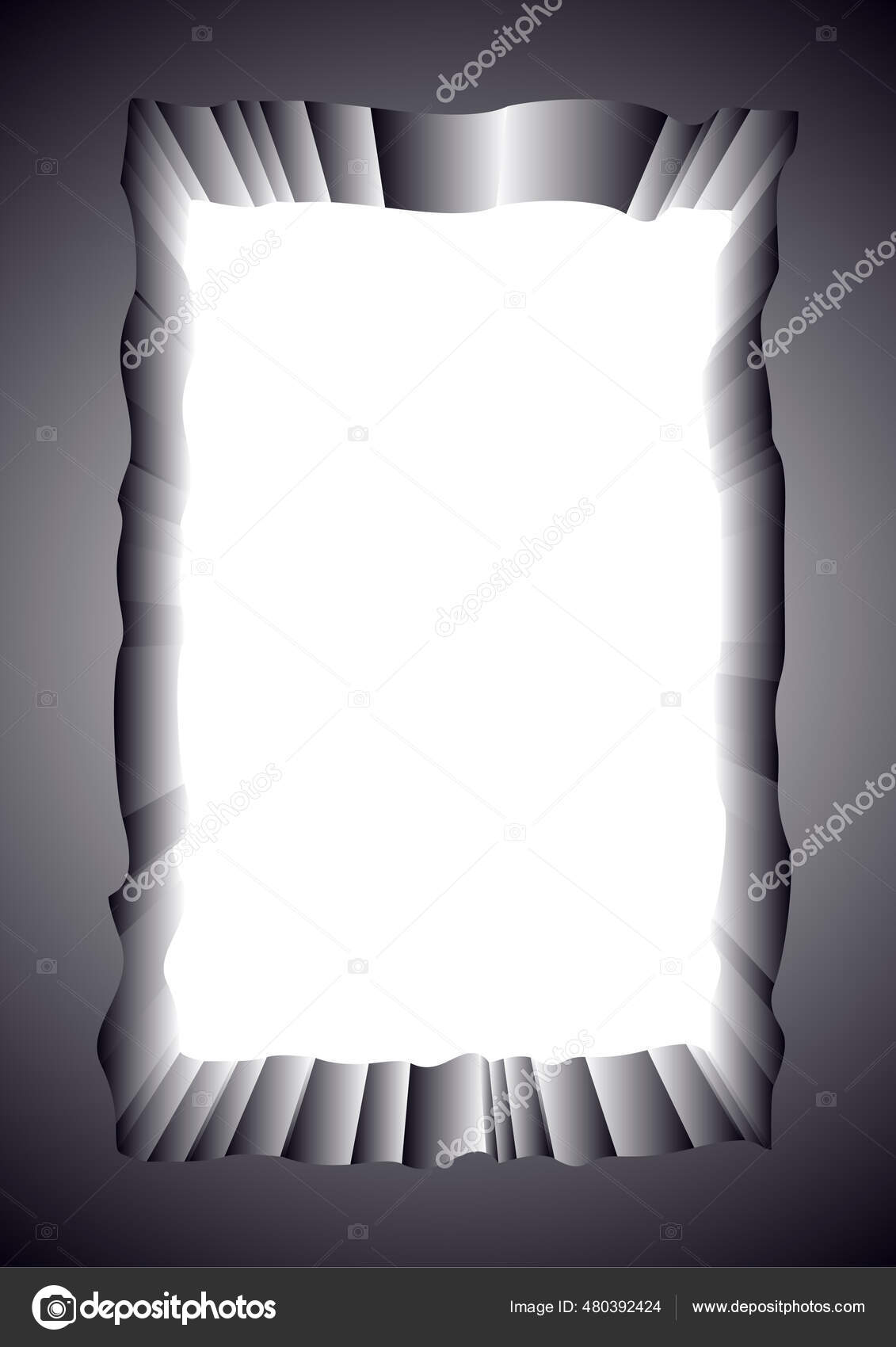 Abstract Banner Frame Vector Illustration Stock Vector by ©RATOCA 480392424