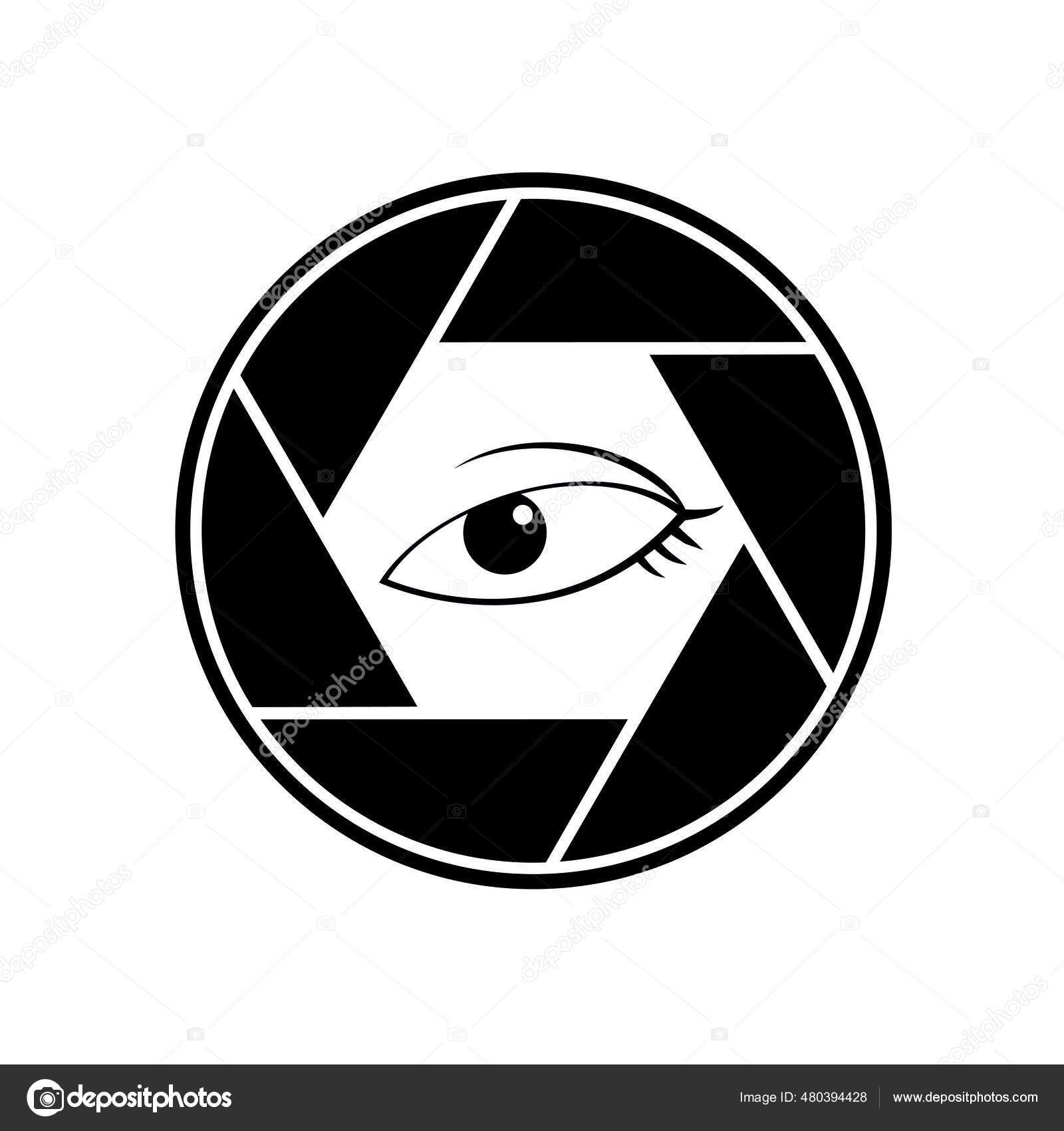 Shutter Cam Símbolo Vetor Ilustração Vetor de stock de ©RATOCA 480394428