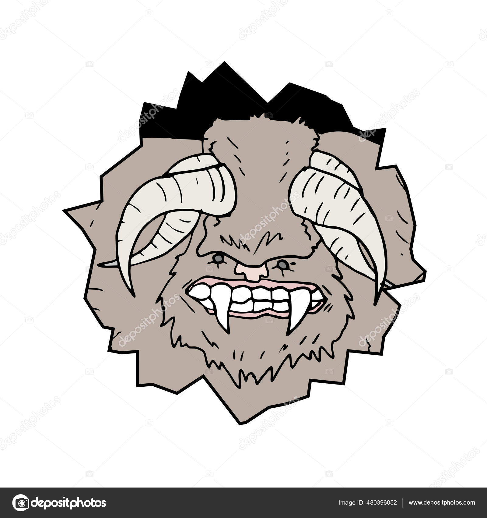 Imaginative Creature Draw Vector Illustration Stock Vector Image by ...